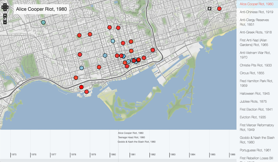 Toronto the Bad: A Riots Map and Timeline – Gilberto Fernandes